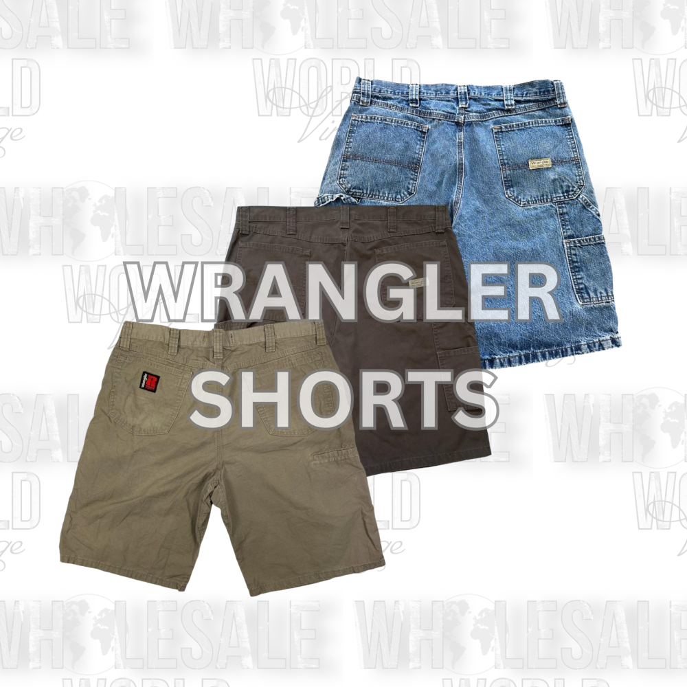 WRANGLER DENIM SHORTS - GRADE A - 50pc