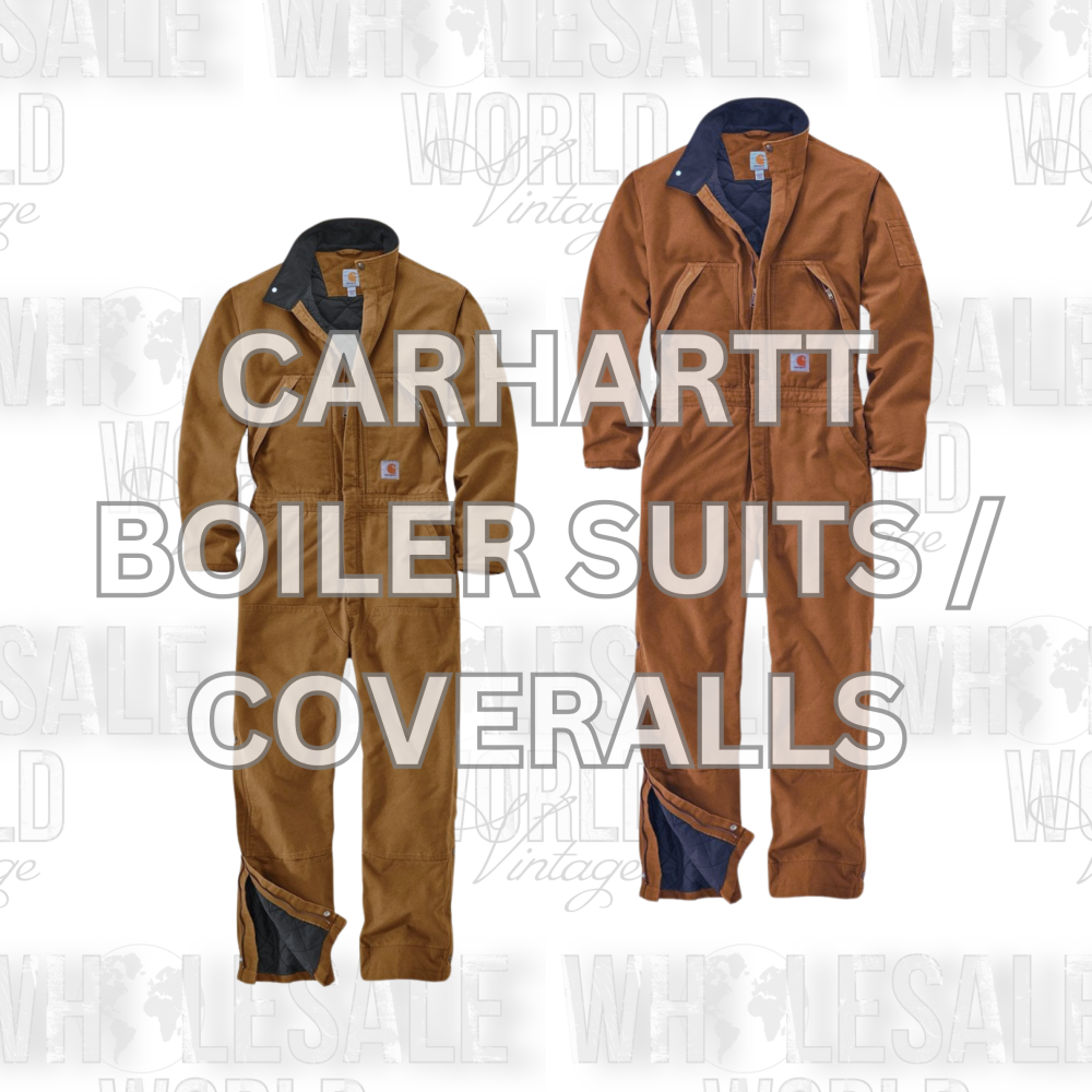 CARHARTT BOILER SUITS / COVERALLS - GRADE AB - 35pc