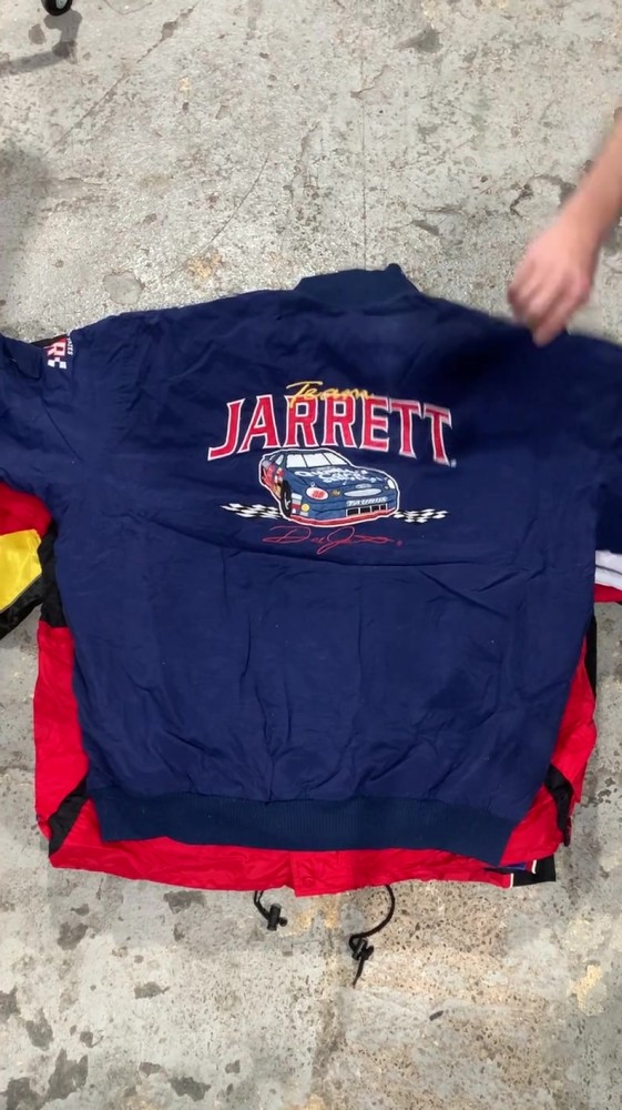 NYLON NASCAR JACKETS - GRADE A - 25pc